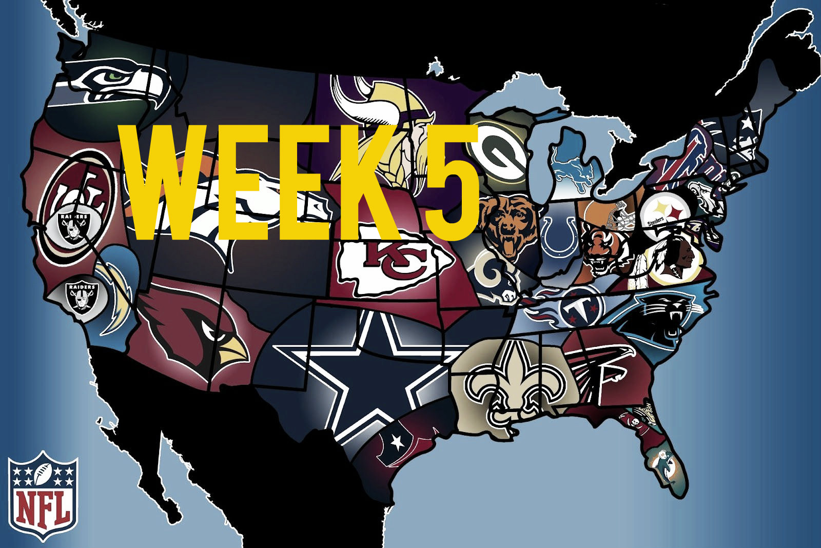 The Prompt NFL Power Rankings - Week 5: Hot in Herre - The Prompt Magazine