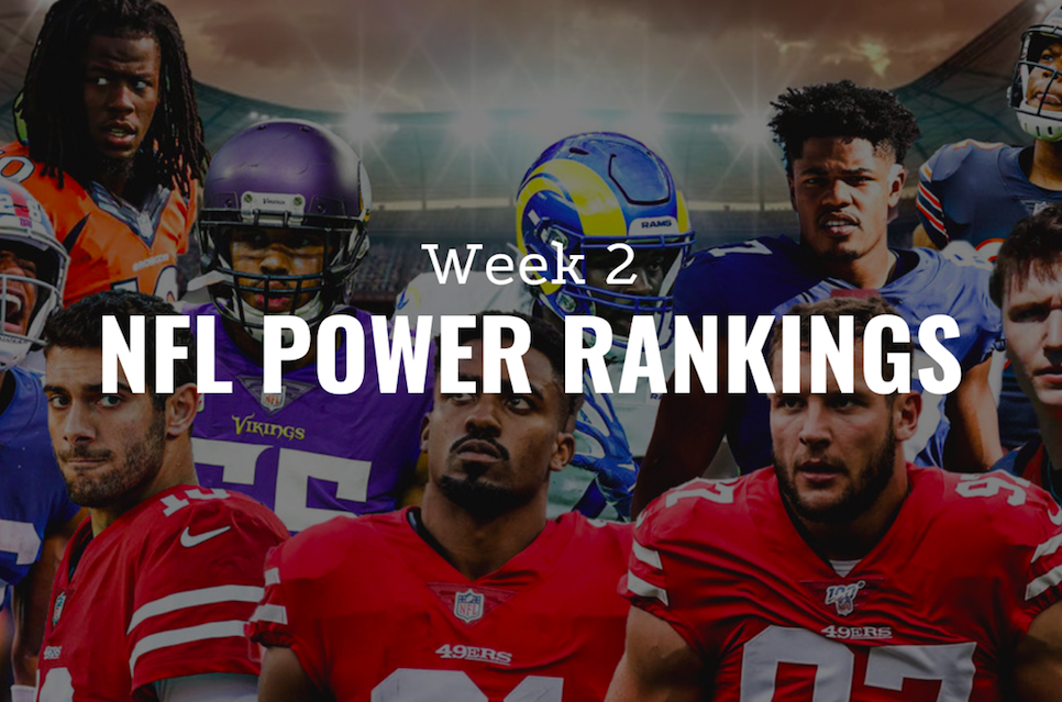 The Prompt 2020 NFL Power Rankings - Week 2: Next Man Up - The Prompt ...